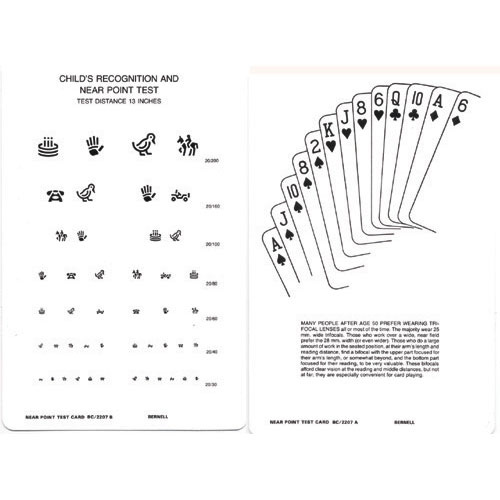 Near Vision Card