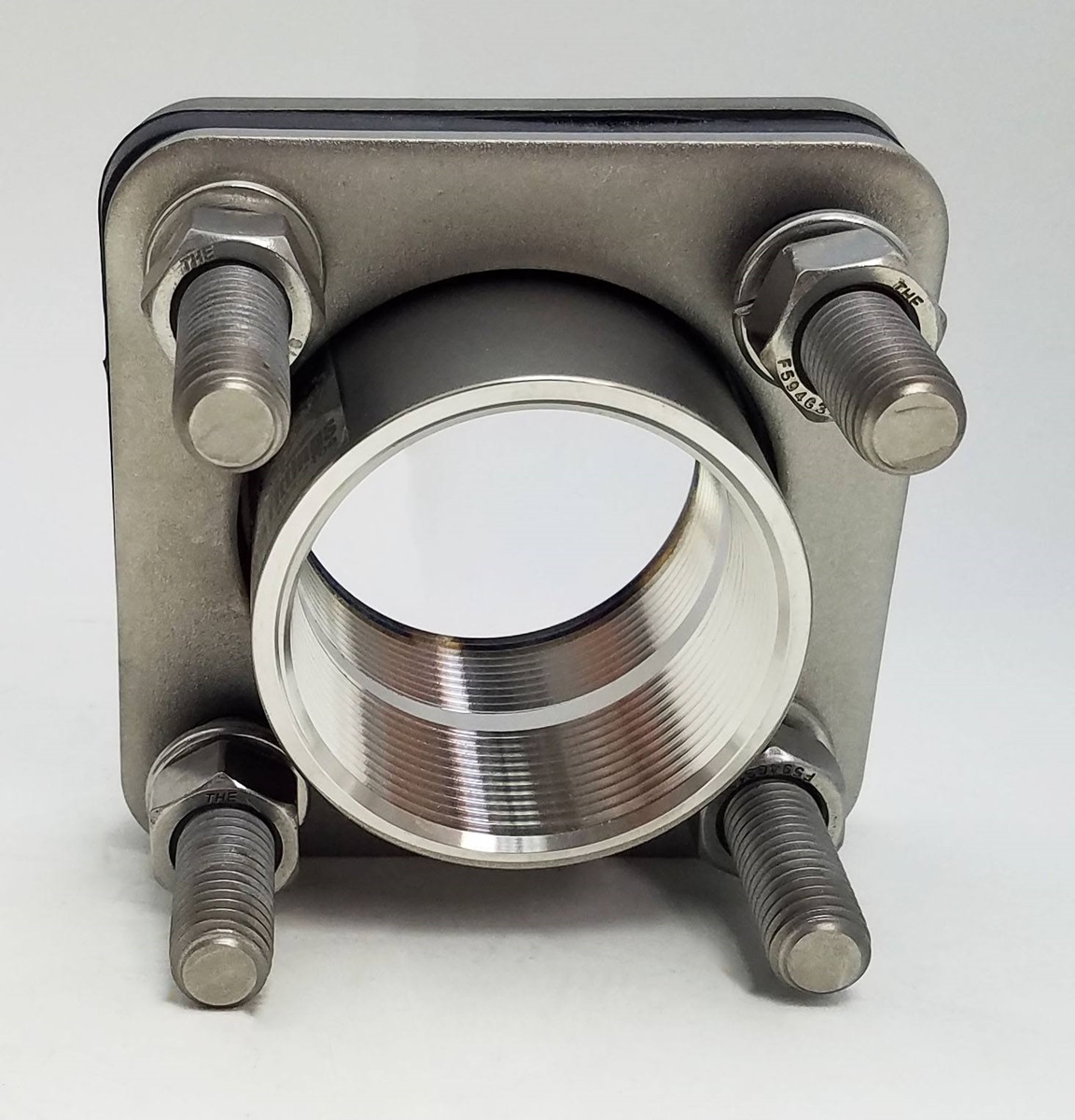 CCI - 2" Bolted Full Coupling Tank Fitting - Stainless Steel