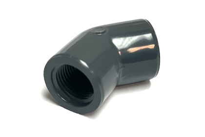 CCI - 1/2" FPT 45 Degree Elbow Pipe Fitting | Schedule 80 PVC
