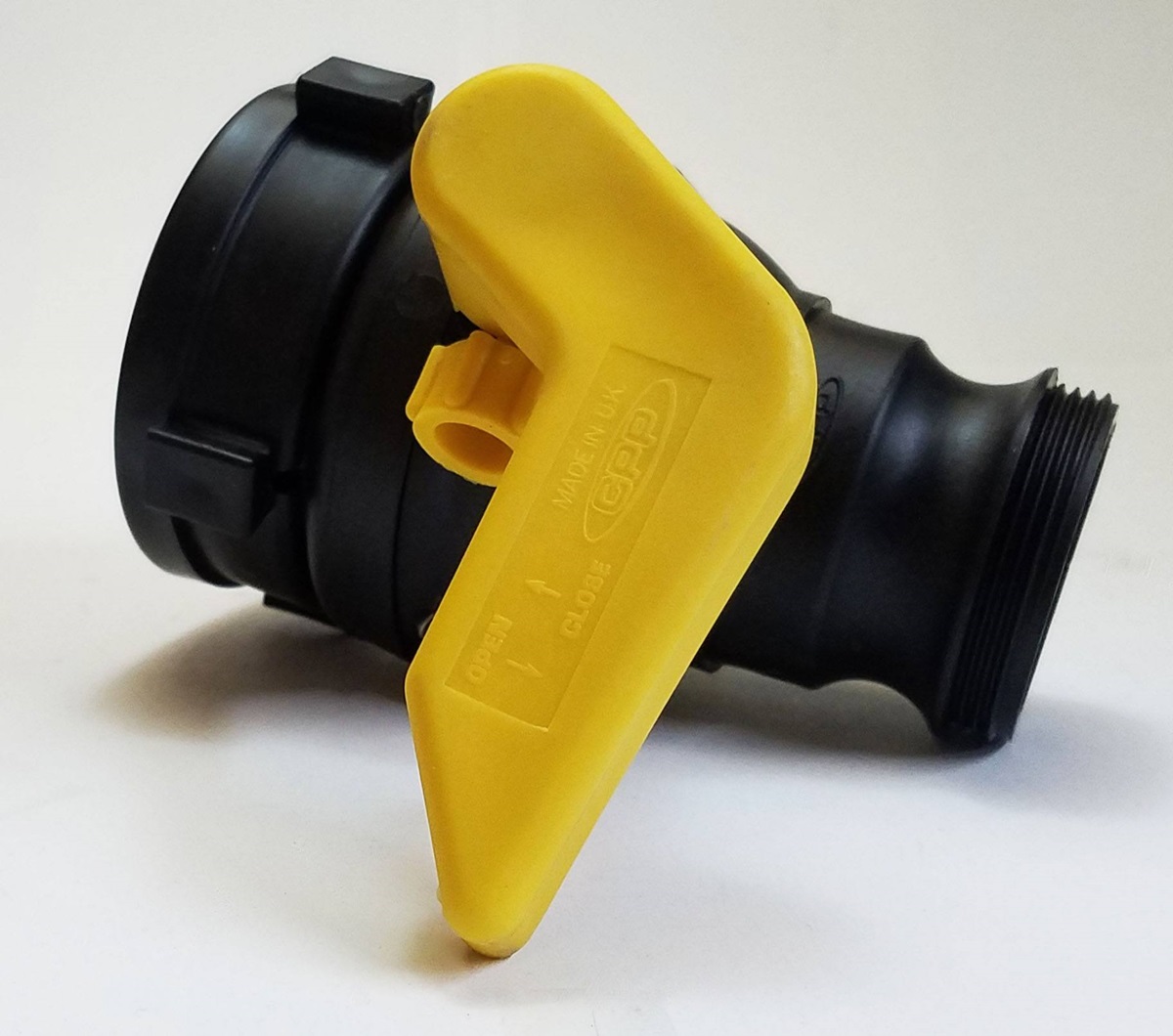 CCI - Schuetz Container Valve - 2'' Camlock Coupler With Cap - Black ...
