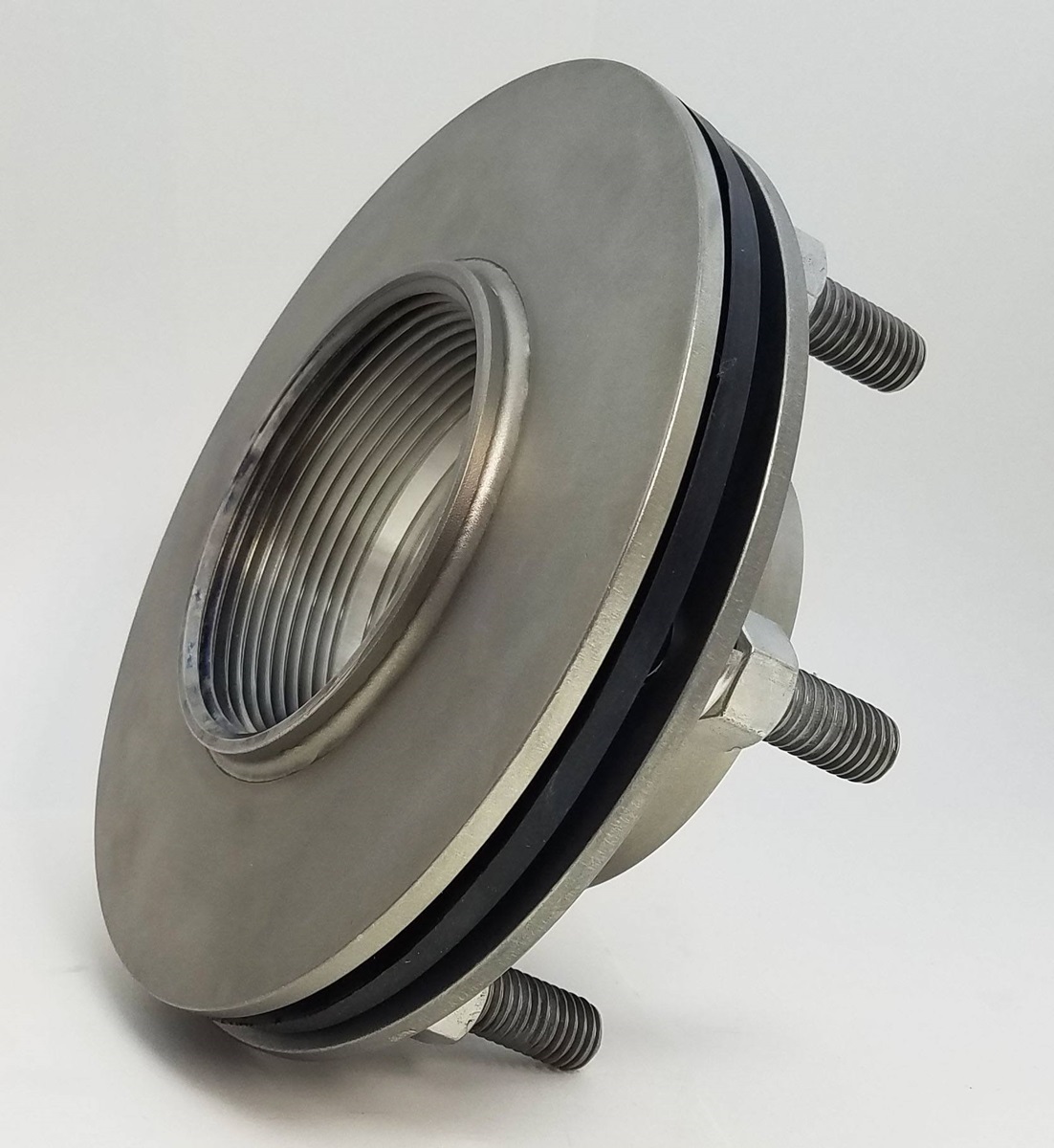 CCI - 3" Bolted Full Coupling Tank Fitting - Stainless Steel