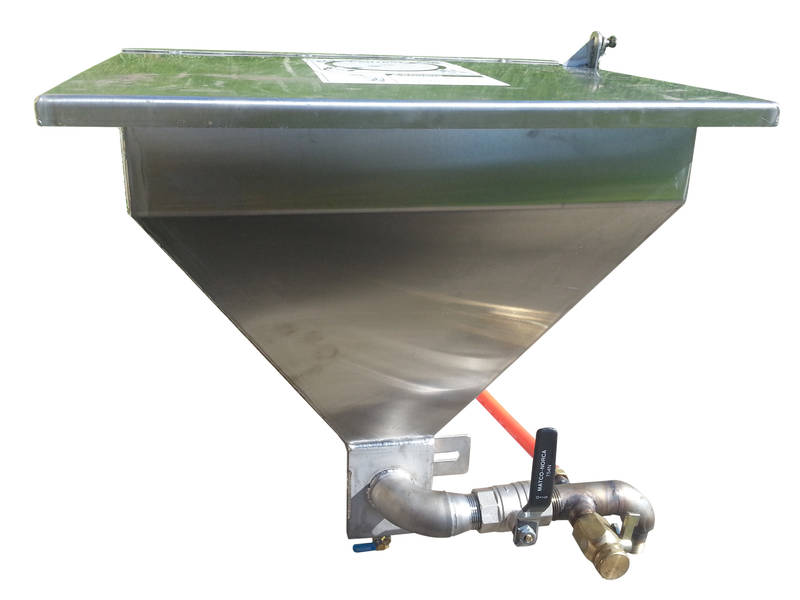 CCI - Rears 5 Gallon Hopper for 1,000 Gallon Power Blast