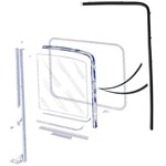 Steele Rubber Products - Side Window Run Channel Components