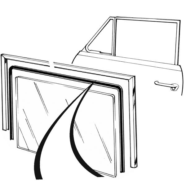 Steele Rubber Products - Channel filler weatherstrip