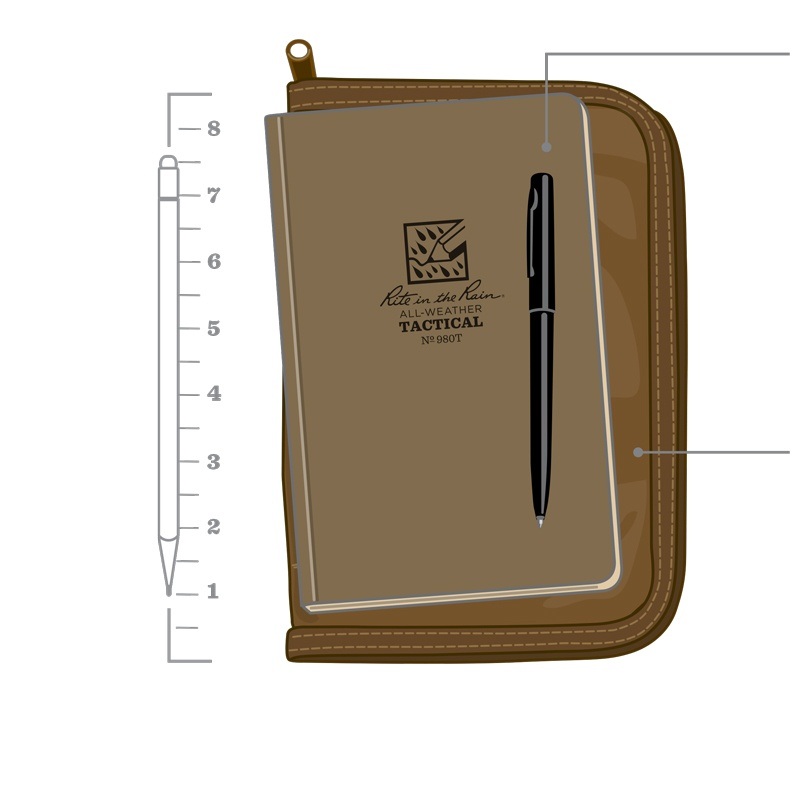 Rite in the Rain Tactical Field Book Kit, No. 980T-KIT