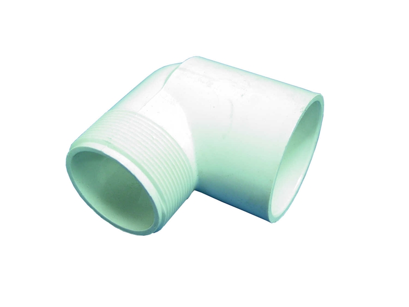 Allied Innovations - PVC FITTING: STREET 90° 2" MALE PIPE THREAD X 2" SLIP