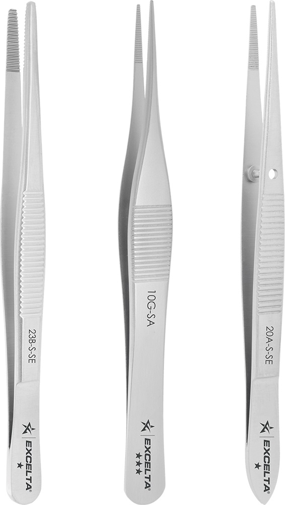Precision Hand Tools Tweezers, Pliers and Cutters - - Straight Forceps
