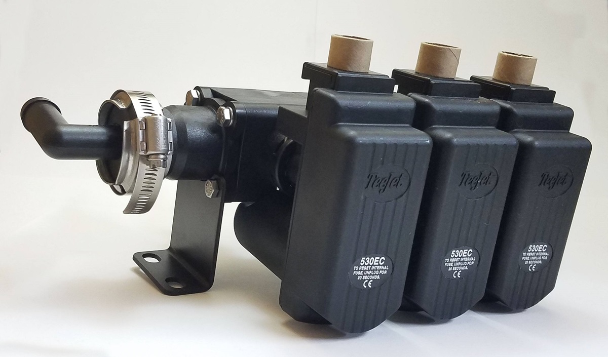 CCI - TeeJet 530 Series Electric 2-Way Valve Assembly | 3 Section