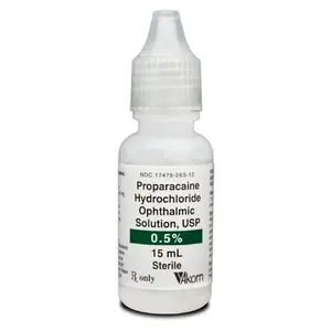 Proparacaine Drops 0.5%, 15mL - Ophthalmic Anesthetics