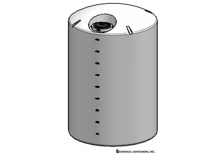CCI - 5000 Gallon Polyethylene Vertical Storage Tank - 102" D x 152" H