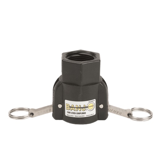 CCI - 1" Female Coupler x 1" FPT | Banjo Cam Lever Coupling