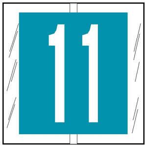 Tabbies - Original COL'R'TAB® Numeric 11500 Label Rolls