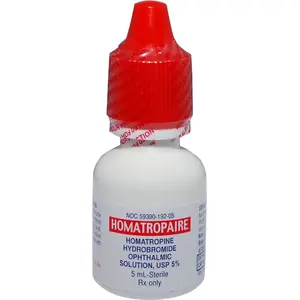 Homatropine Drops 5%, 5mL - Dilating Drops - Ophthalmic Pharmaceuticals