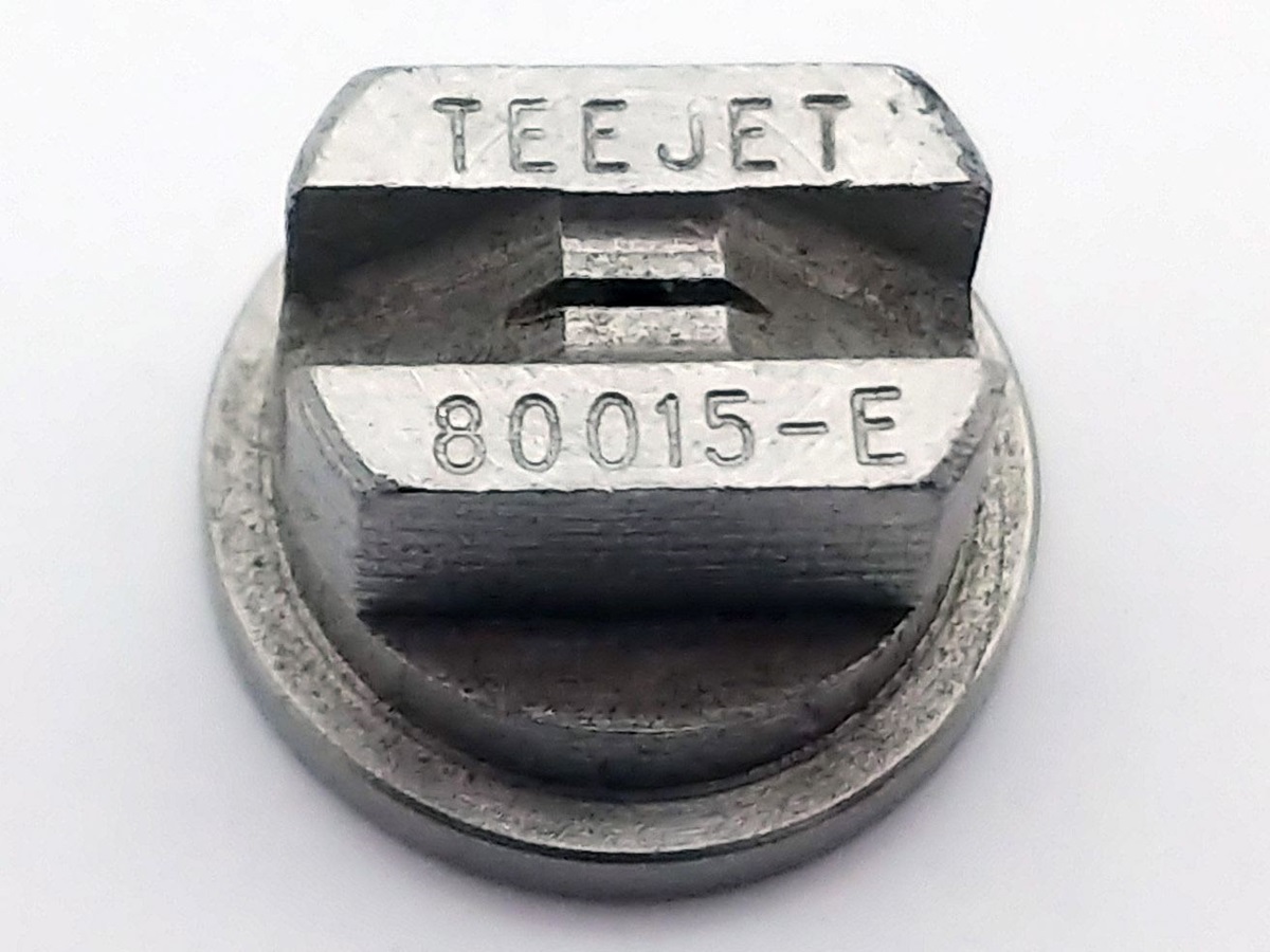 CCI - TeeJet TP80015E-SS | 80° Stainless Steel Even Flat Spray Nozzle