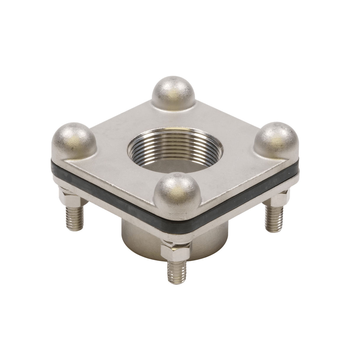 CCI - 1-1/2" Bolted Double Threaded Full Coupling Tank Fitting ...