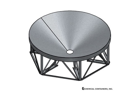 CCI - 7500 Gallon Cone Bottom Tank Stand
