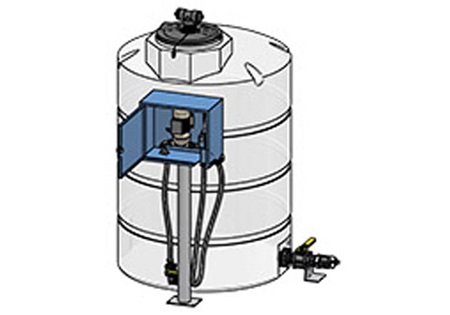 CCI - 500 Gallon DEF Dispensing and Storage Tank, 48" x 73"