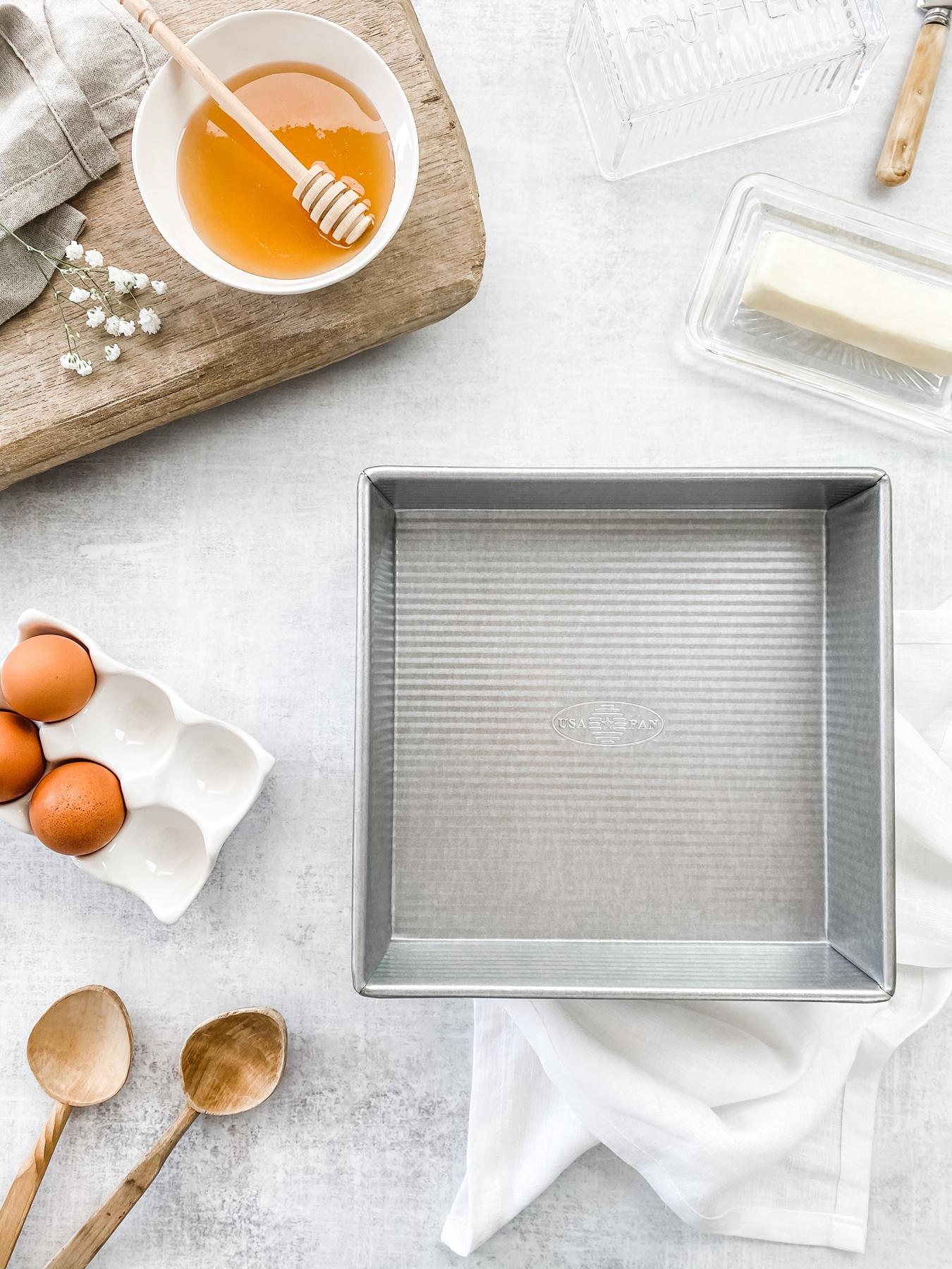 USA PAN® - USA PAN 8 Inch Square Cake Pan