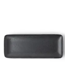 Miya Company - Black Cosmos Rectangle Plate