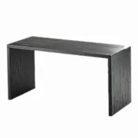 Cal-Mil 1934-12-96 24"W x 10"D x 12"H Midnight Bamboo Step Riser