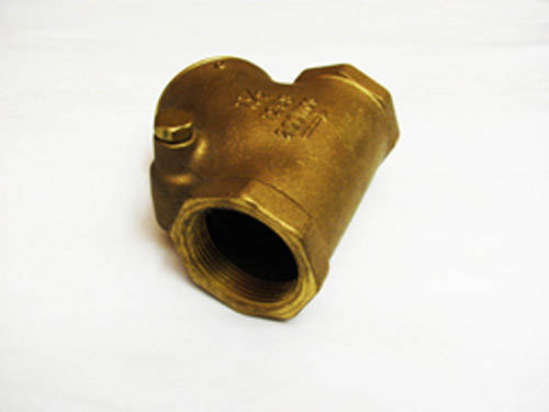 CCI - 1 - 1/2" Brass Flapper Check Valve