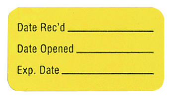 Quality Control Labels