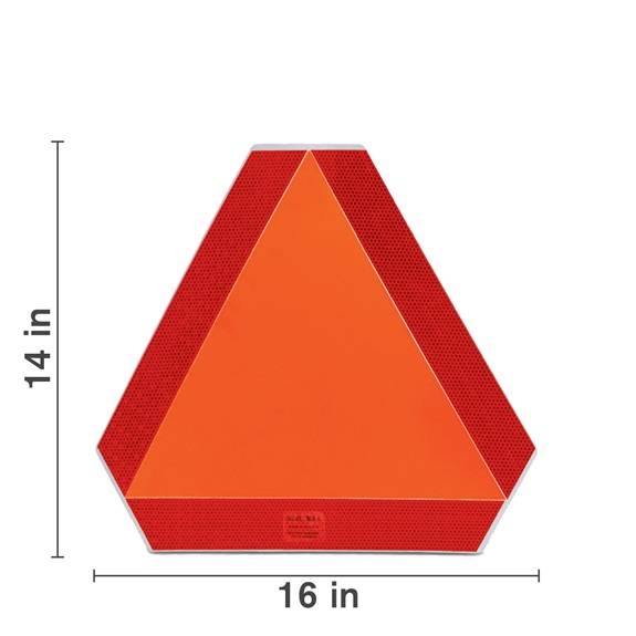 Braber Equipment - Aluminum Slow Moving Vehicle Sign