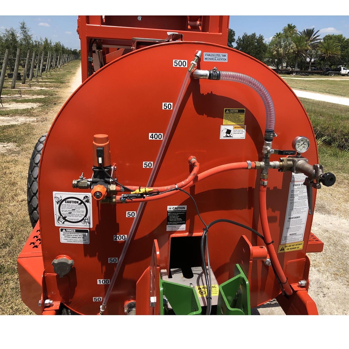 CCI - Rears 500 Gallon Power Blast Sprayer with Gun