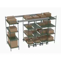 Metro TT12-E2448M1848P Top-Track Overhead Track Shelving Complete Kit ...