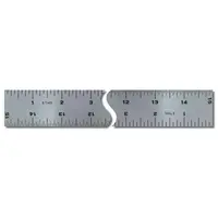 Universal Sewing Supply - Featherweight Aluminum Ruler with 8th and ...