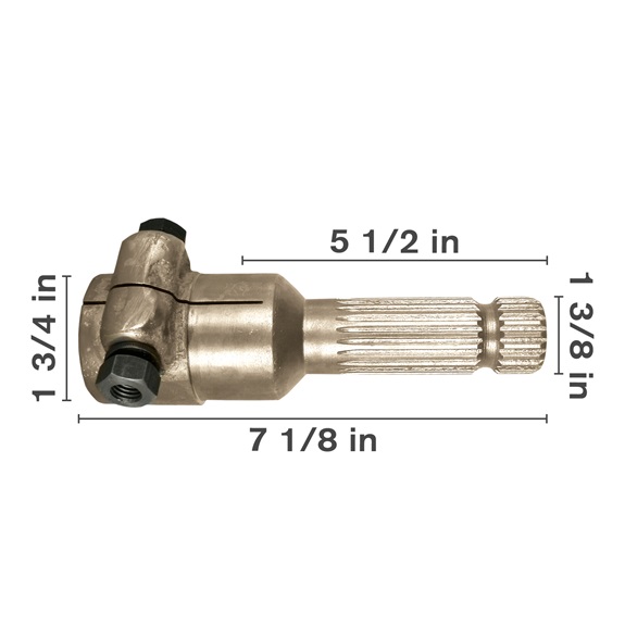 Braber Equipment - Clamp On PTO Adapter