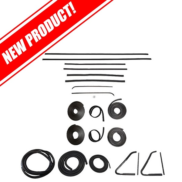 Steele Rubber Products - Body Weatherstrip Kit | Restoration Body Kit ...