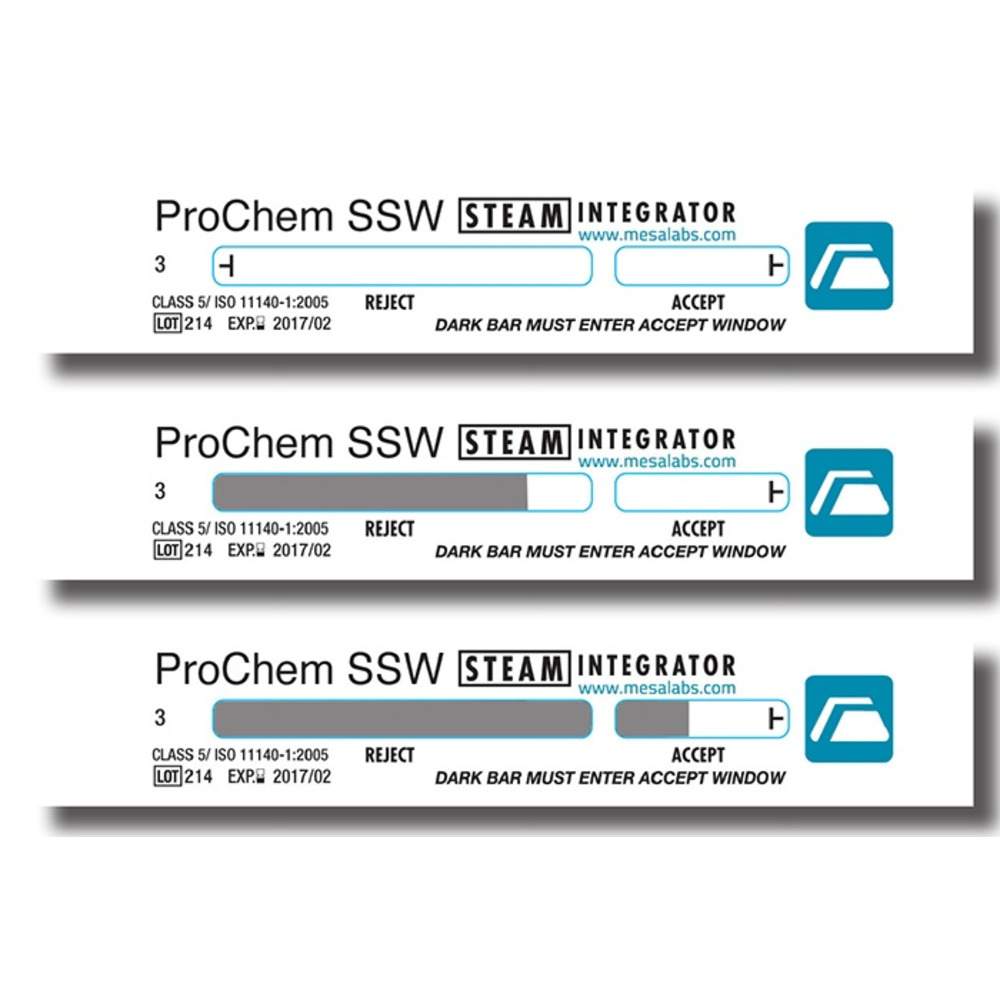 ProChem SSW Steam Sterilization Integrators (Mesa Laboratories)