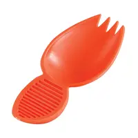 Cook's Orange Mini Spork for High Security Meal Serving (400/Case)