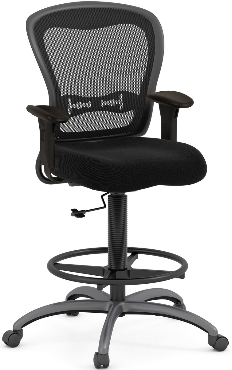 Source Office Furniture - Spice! Drafting Chair with Adjustable Arms