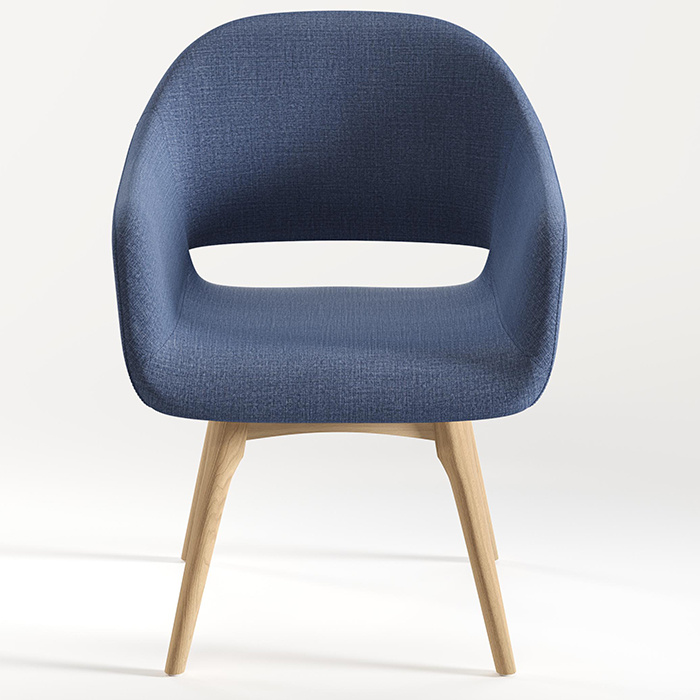 N9NE Furniture Group- Storlie - CHK68088BLU0701 - SARON GUEST CHAIR ...