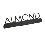 American METALCRAFT, Inc. - SIGN, BLACK, ALMOND