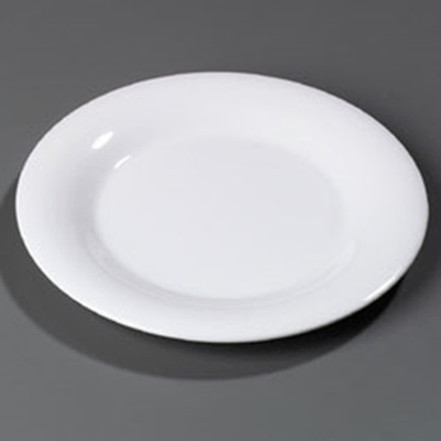 Carlisle 10-1/2" Wide Rim Dinner Plates | Cook's Direct
