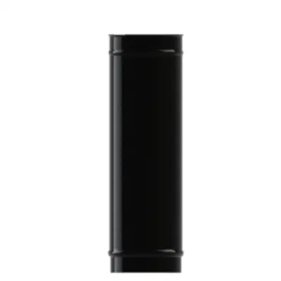 Midtherm Flue Systems - 150mm VP 500mm Length Gloss Black