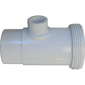 HYDROQUIP - PVC 2" Tee Fitting 42-0047-T