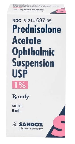 Prednisolone Acetate Drop 1% - Ophthalmic Anti-Inflammatories