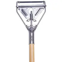 Continental A70902 Metal Stirrup Quick Change 60 In Wood Mop Handle