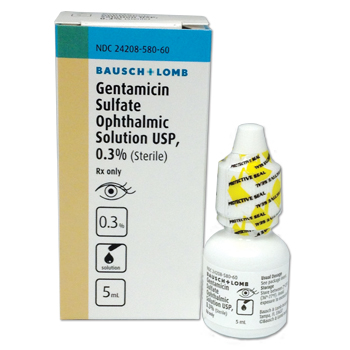 Gentamicin - Ophthalmic Antibiotics