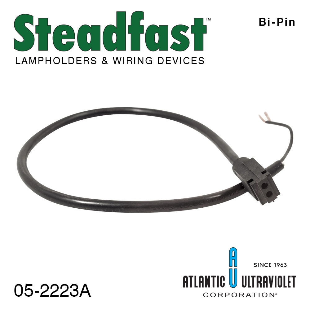 19" Mini Bi-Pin Lamp Socket 05-2223A - BuyUltraviolet