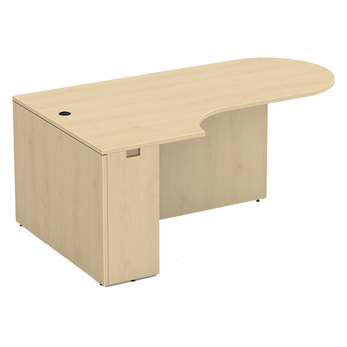N9NE Furniture Group- Pacific Coast - PL133L 71" BULLET DESK W/CORNER ...