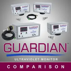 GUARDIAN Ultraviolet Monitor Model Comparison Chart - Buy Ultraviolet