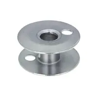 Universal Sewing Supply - STEEL BOBBIN, 1 HOLE EACH SIDE