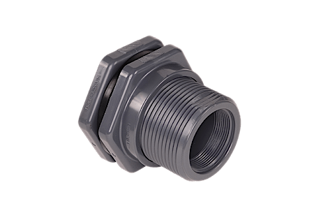 CCI - 4" Bulkhead Tank Fitting - PVC