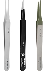 Precision Hand Tools Tweezers, Pliers and Cutters - - Style 2A (Modified)