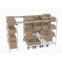 Metro TT12-E2460M1860C Top-Track Overhead Track Shelving Complete Kit ...